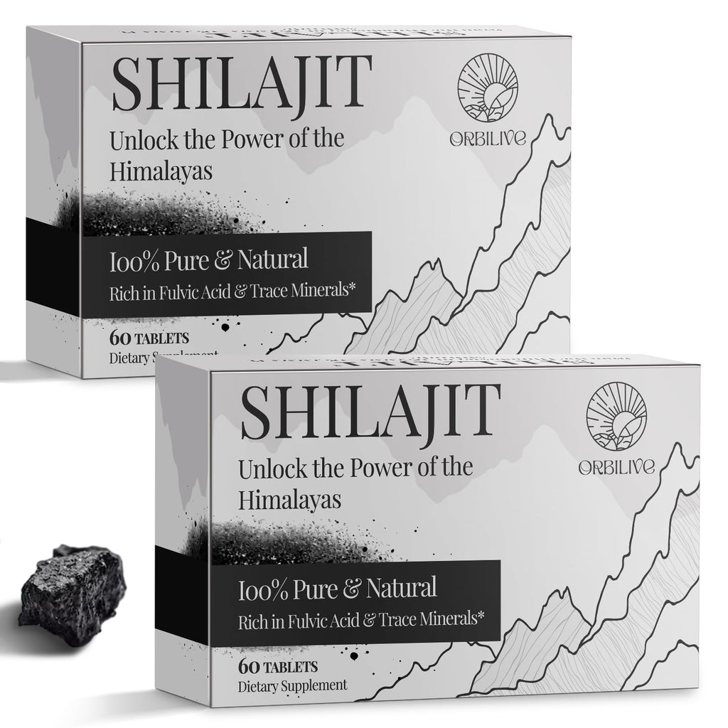 organic shilajit tablets for energy