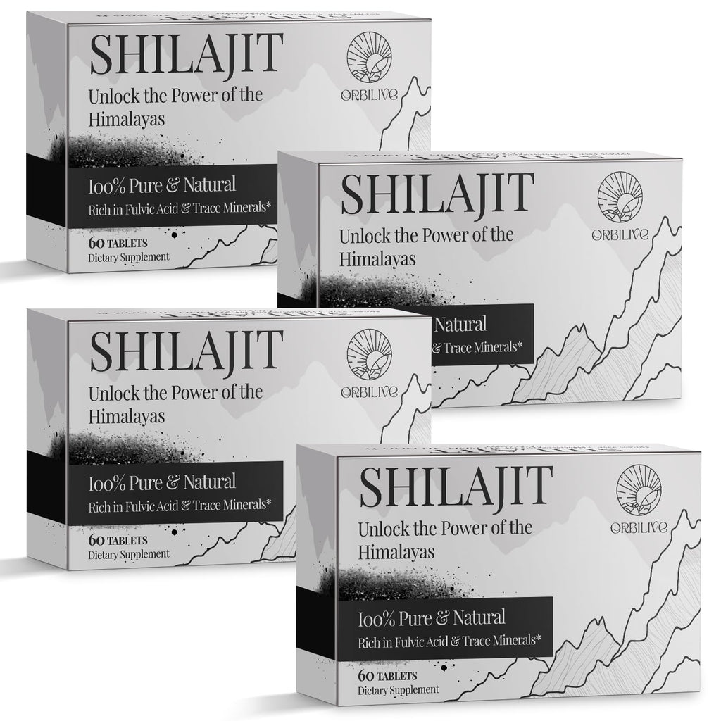 organic shilajit tablets for energy
