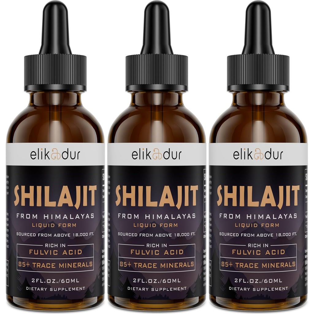 Organic Shilajit trace minerals supplement