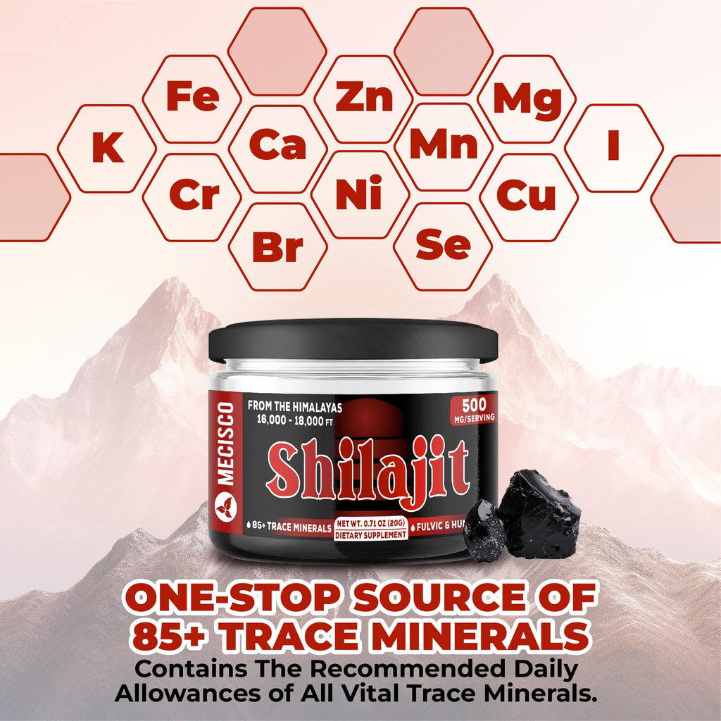 organic Shilajit with fulvic acid