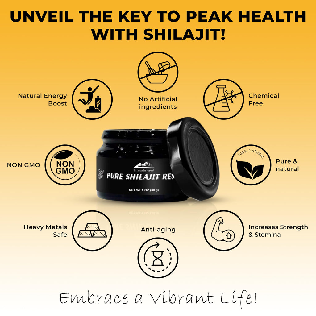 organic shilajit with trace minerals