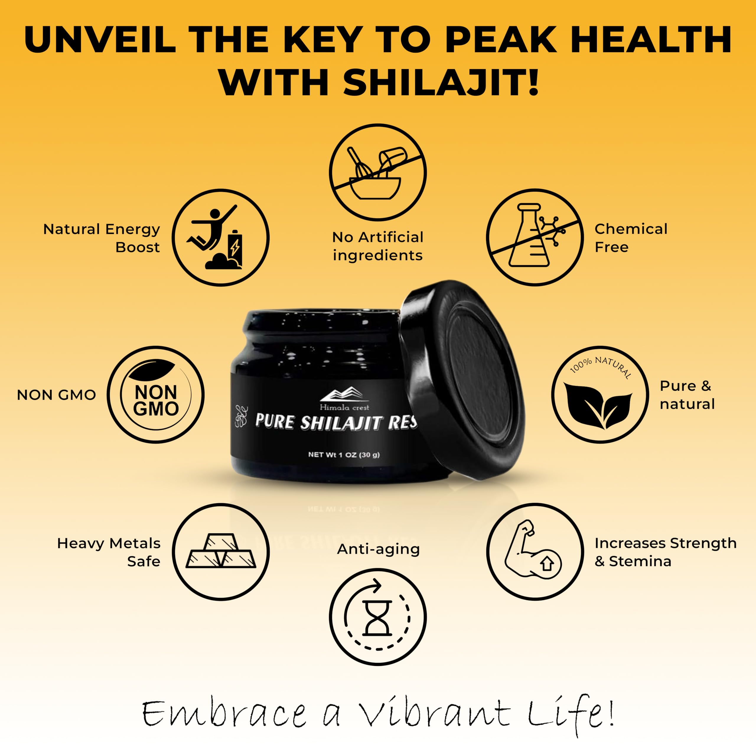 organic shilajit with trace minerals