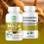 Organic Side Maca capsules for vitality