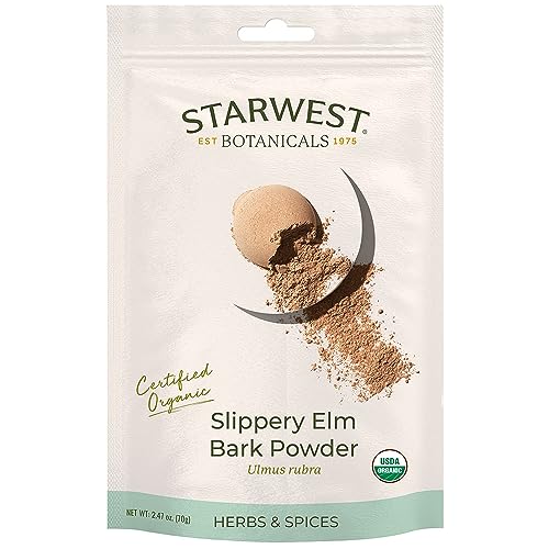 organic slippery elm bark powder