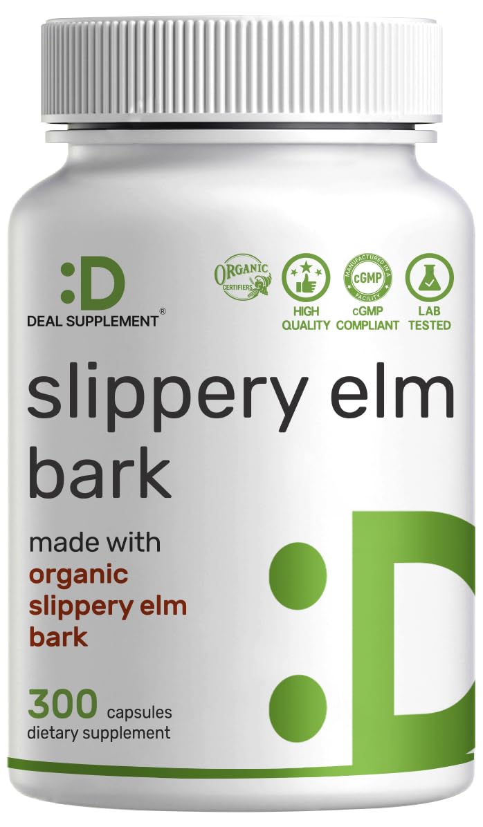Organic Slippery Elm for digestive health