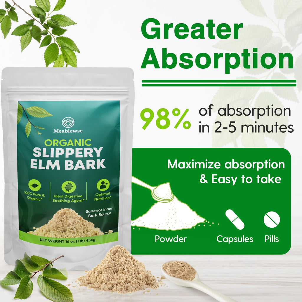organic slippery elm powder for pets