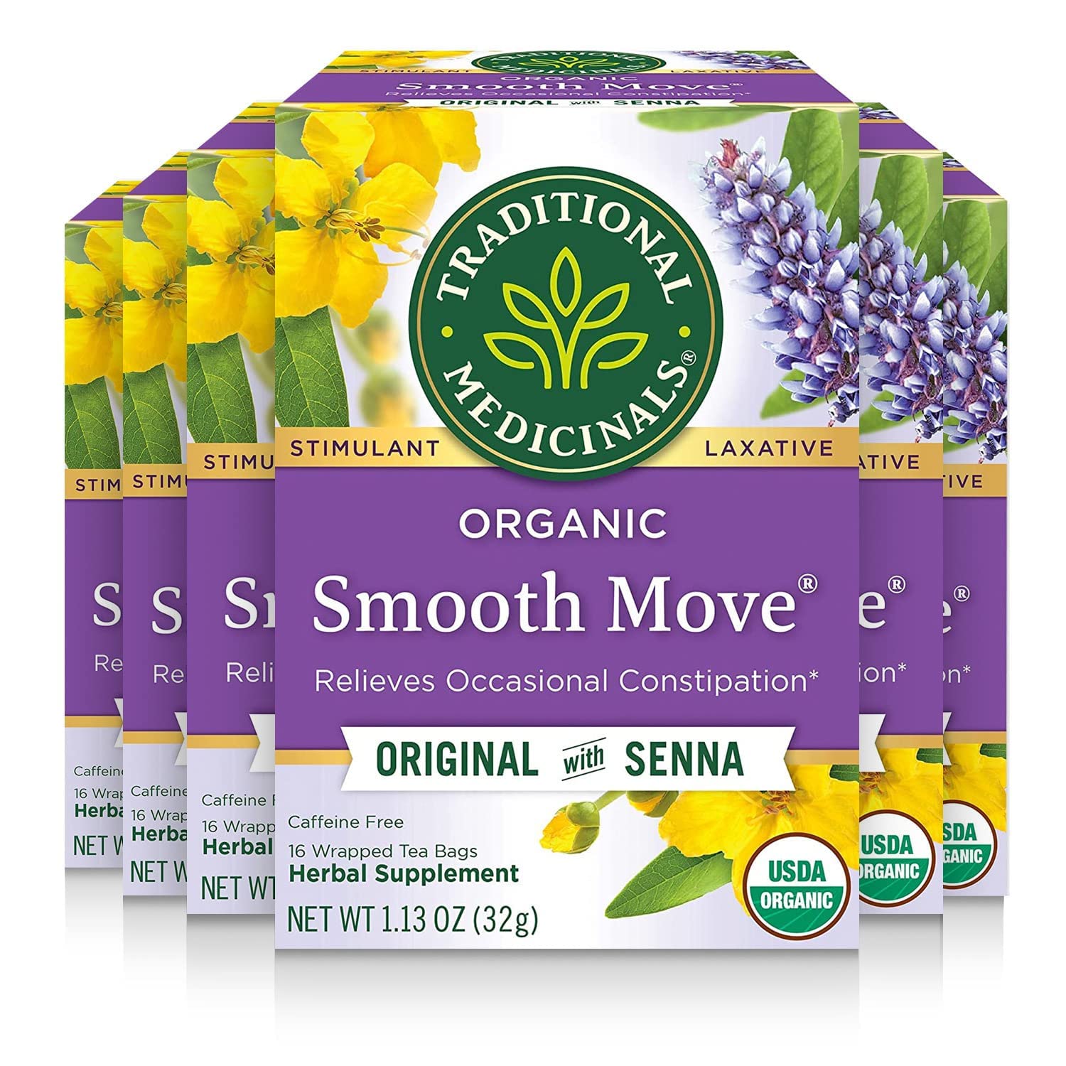 Organic Smooth Move herbal tea bags