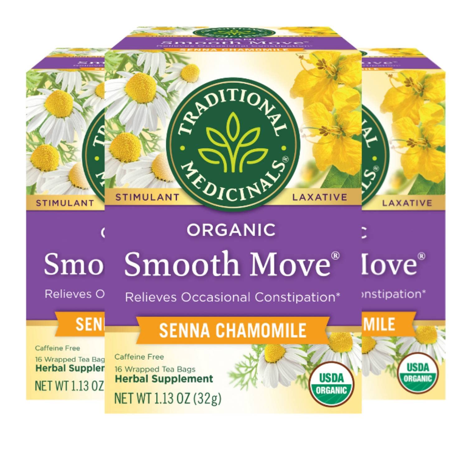 Organic Smooth Move herbal tea bags