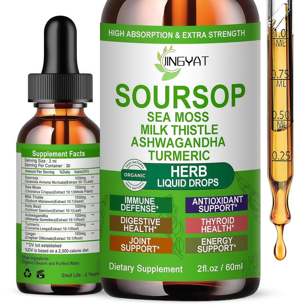 organic soursop drops for wellness
