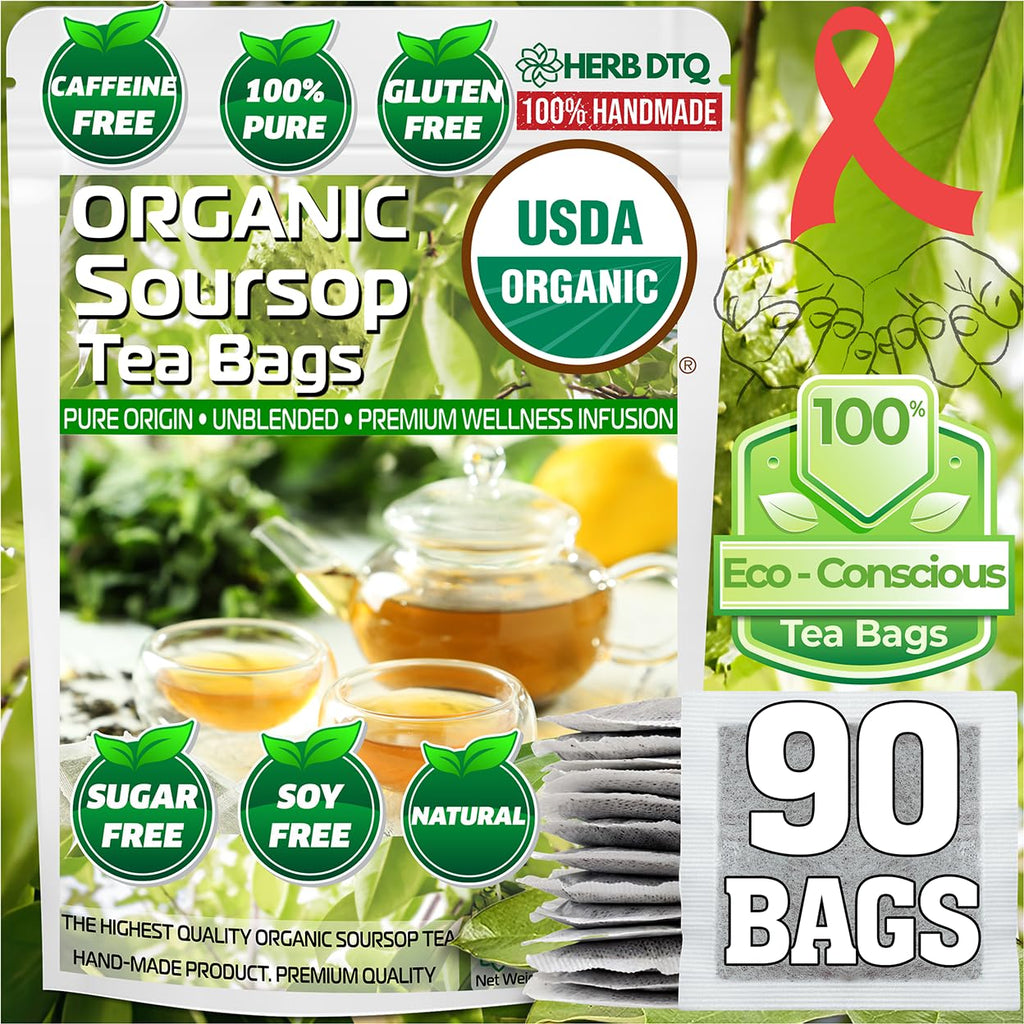 organic soursop graviola leaf tea