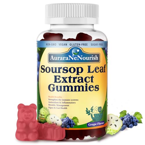 organic soursop gummies for digestion