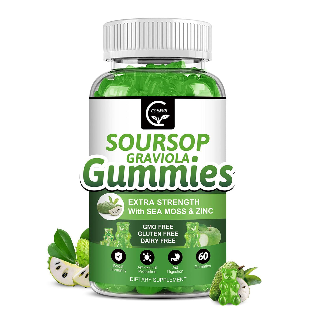 organic soursop gummy multivitamin