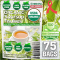 organic soursop herbal tea bags