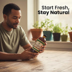 organic soursop herbal tea drink