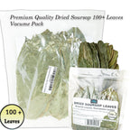 Organic soursop herbal tea leaves