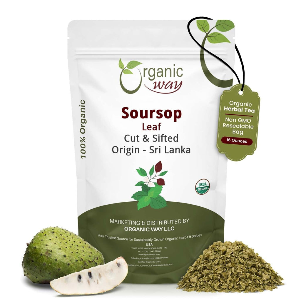 organic soursop leaf herbal tea