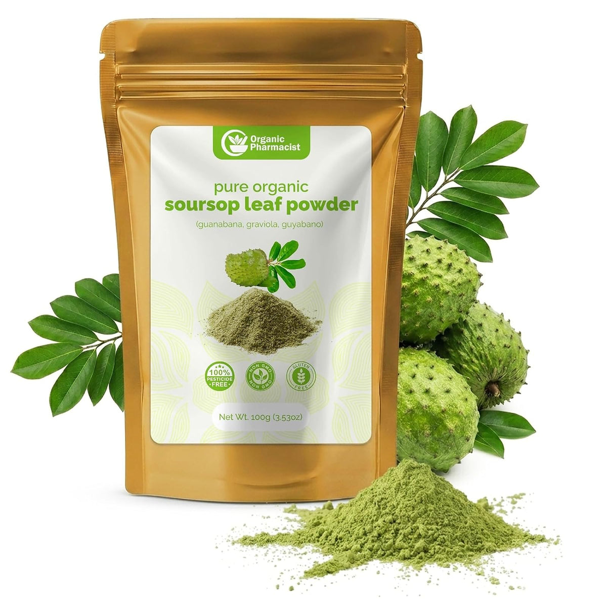 Organic soursop leaf powder benefits