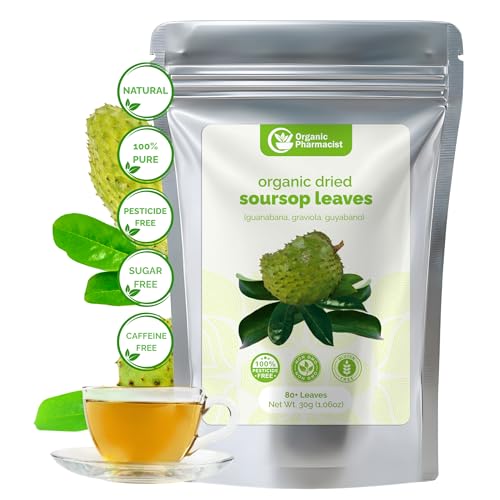 organic soursop leaves for herbal tea