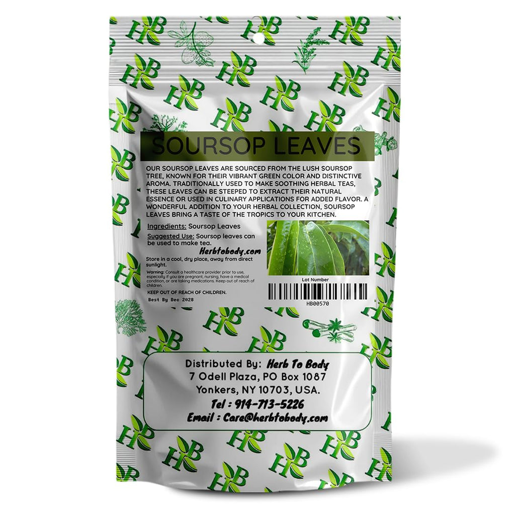 organic soursop leaves for wellness