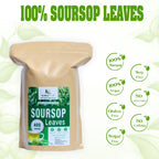 Organic soursop leaves herbal tea