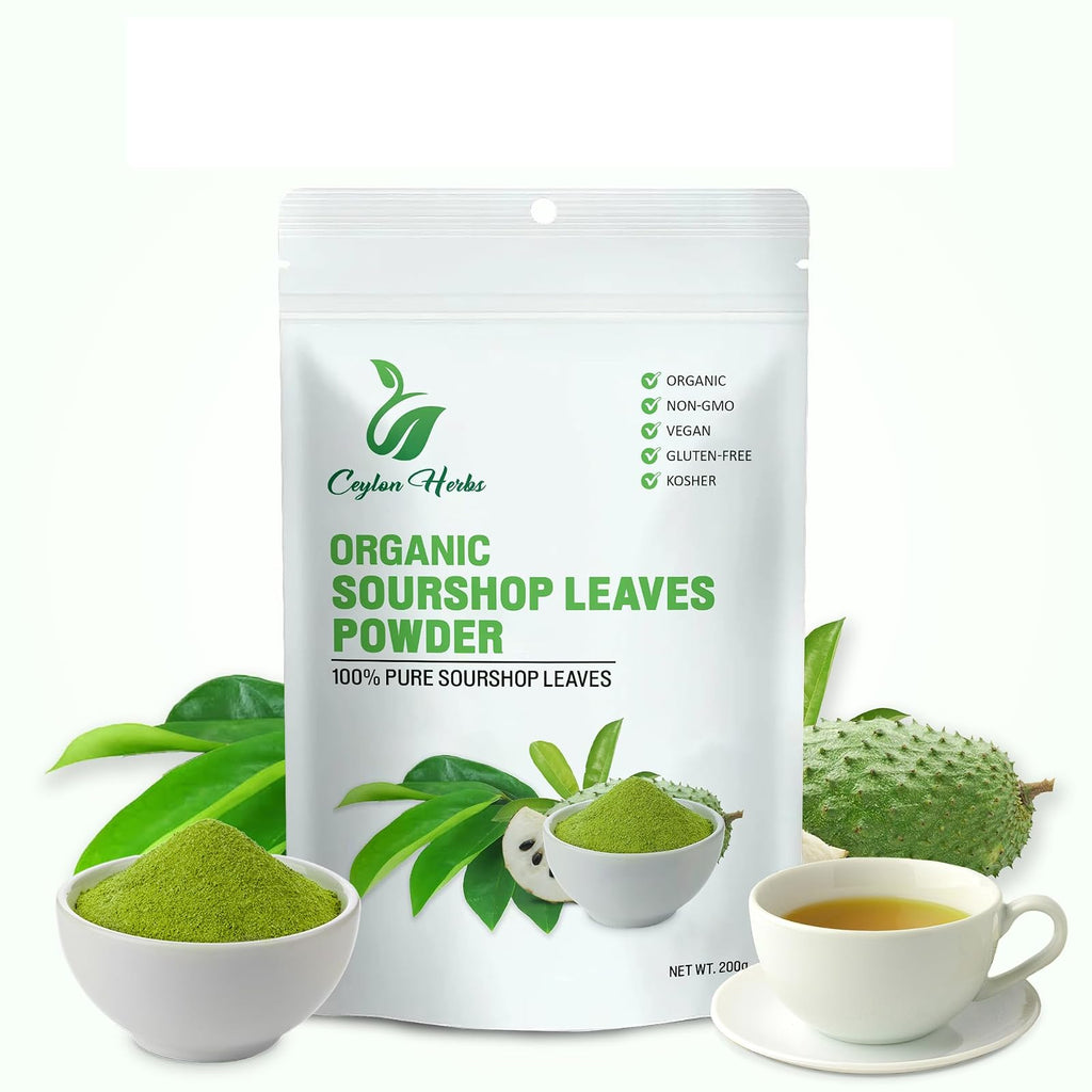 organic soursop leaves powder tea