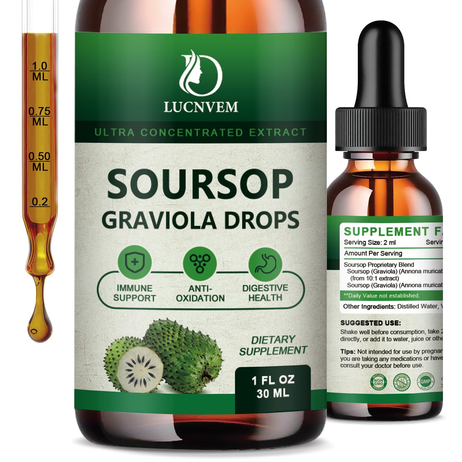 organic soursop liquid drops