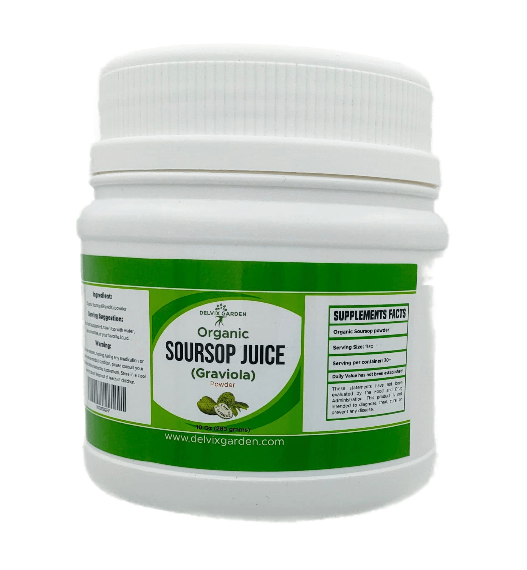 organic soursop powder for smoothies