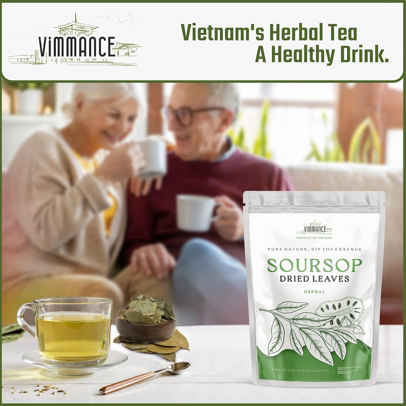 organic soursop tea for daily health