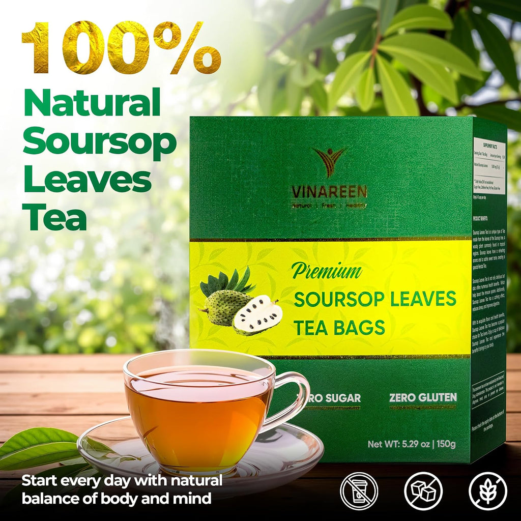 organic soursop tea for health