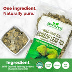 Organic soursop tea for wellness