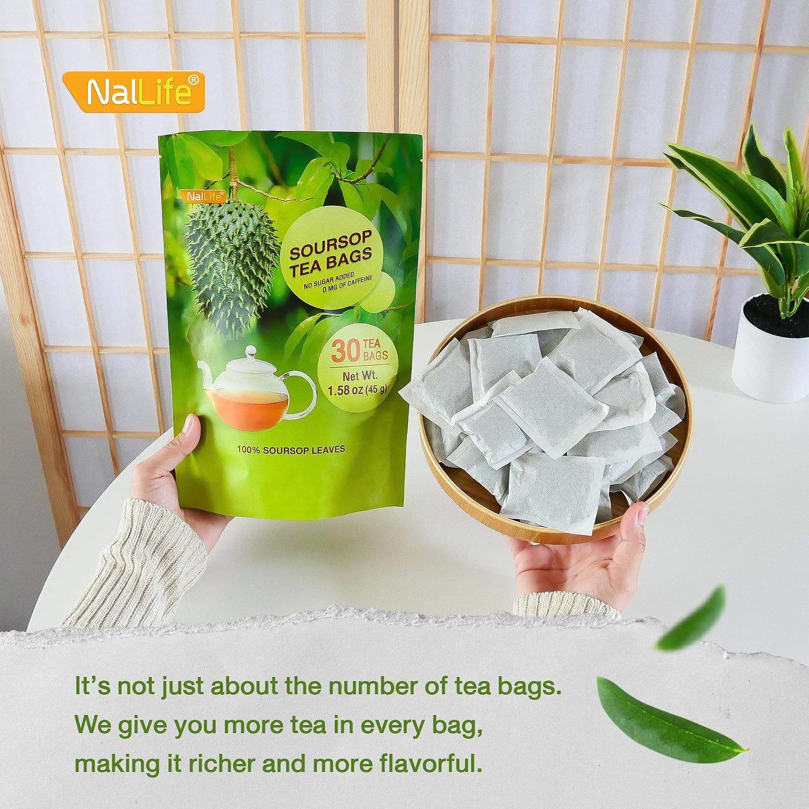 organic soursop tea for wellness