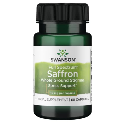 organic Spanish saffron capsules for stress relief