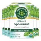 organic spearmint herbal tea bags
