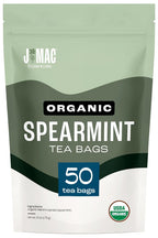 organic spearmint herbal tea bags
