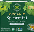 organic spearmint herbal tea bags