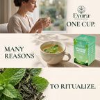 organic spearmint tea bags for wellness