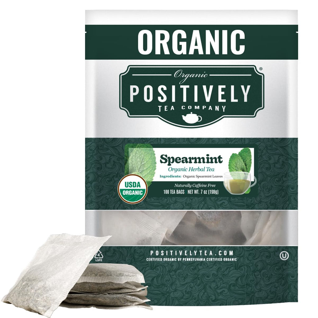 organic spearmint tea bags