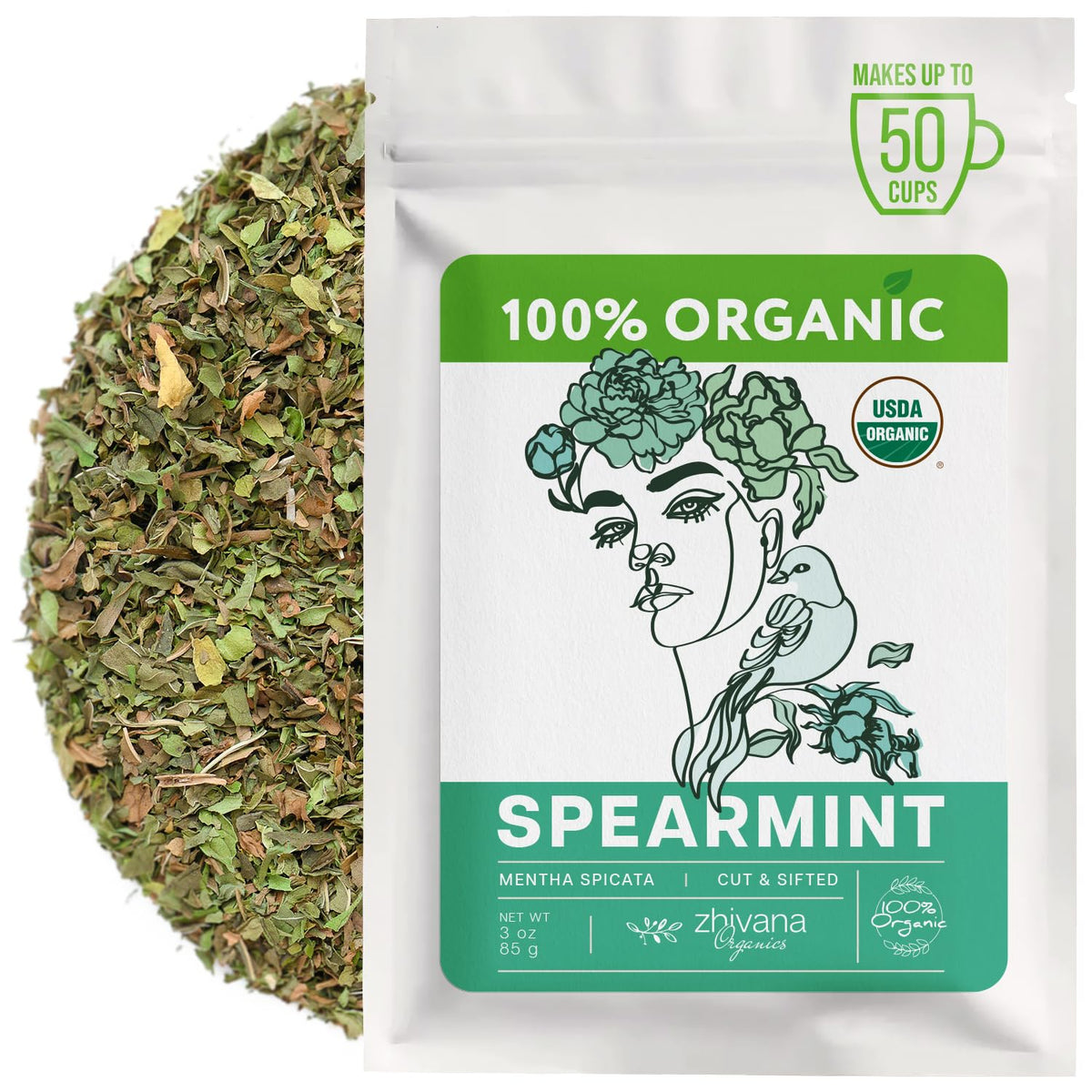 organic spearmint tea loose leaf