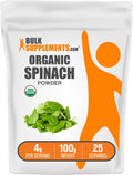Organic spinach powder for smoothies
