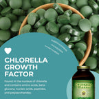 organic spirulina and chlorella blend