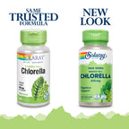 Organic spirulina and chlorella supplement