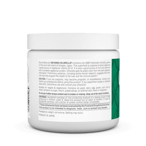 organic spirulina & chlorella blend