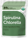 organic spirulina & chlorella tablets