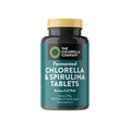organic spirulina & chlorella tablets