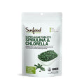 organic spirulina & chlorella tablets