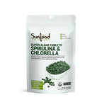organic spirulina & chlorella tablets