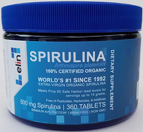 organic spirulina dietary supplement