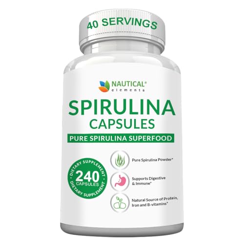 Organic spirulina for cardiovascular health