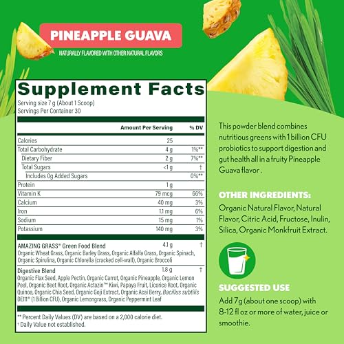 Organic spirulina for daily wellness