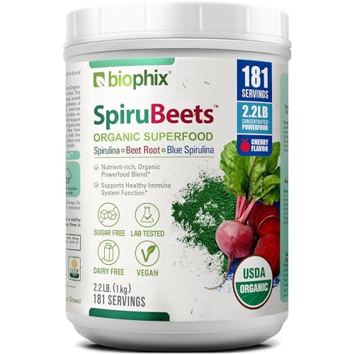 organic spirulina for energy boost